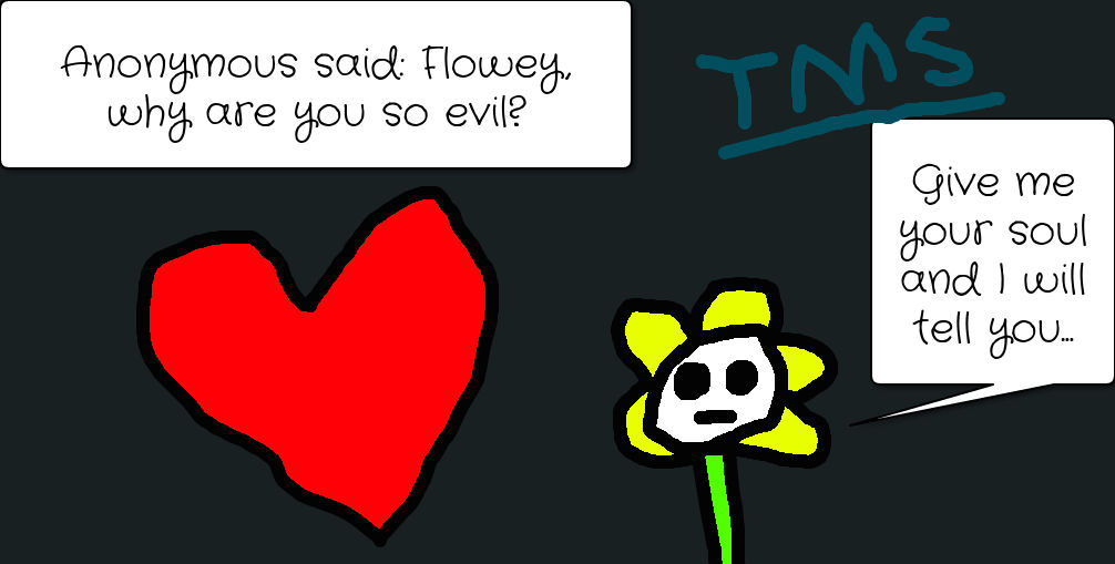Ask 2 with Flowey UNDERTALE by TheMagnificentSans05 on DeviantArt