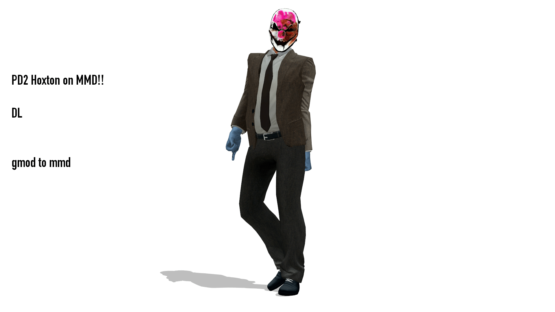 [MMD] PD2 Hoxton by ignas1000 on DeviantArt