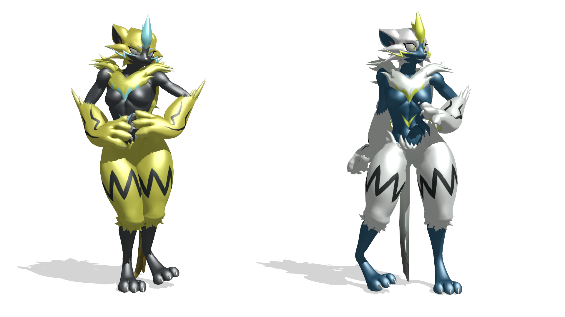 [MMD] WarfareMachine Zeraora [DL] by ignas1000 on DeviantArt