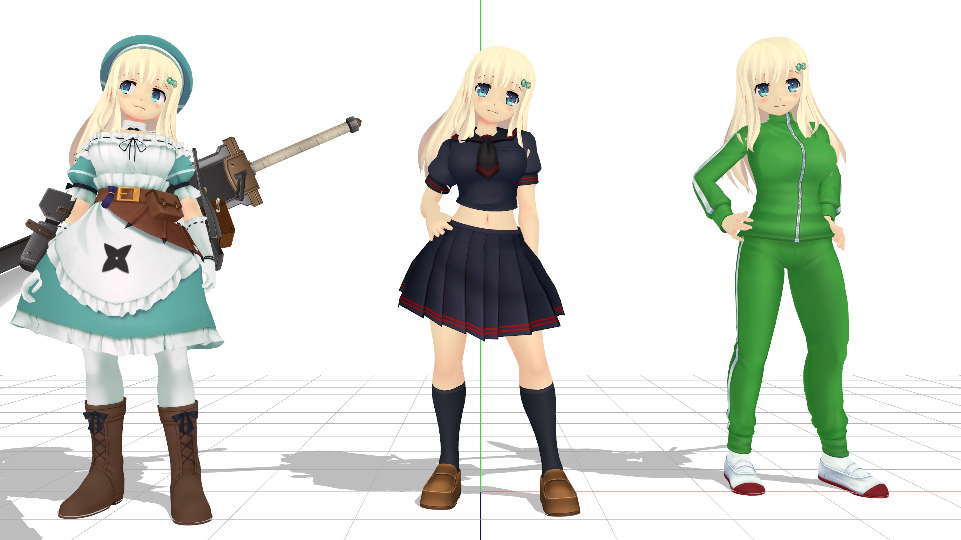 [MMD X Senran Kagura] Improved And Fixed Yomi [DL] by ignas1000 on ...