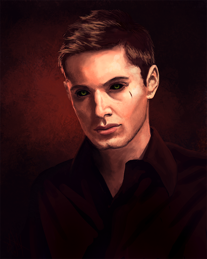 Demon Dean by Gwendolaine on DeviantArt