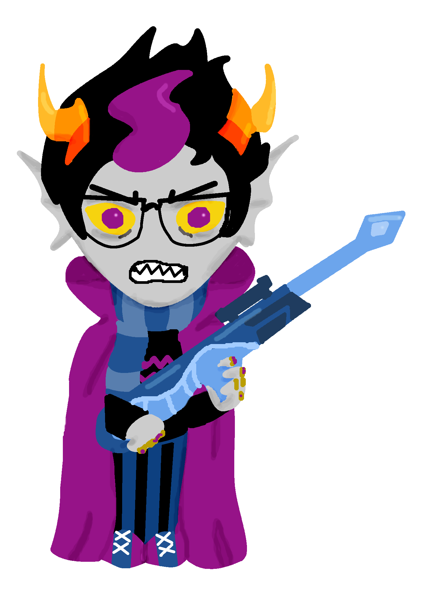 Eridan by MadamCatastrophy on DeviantArt