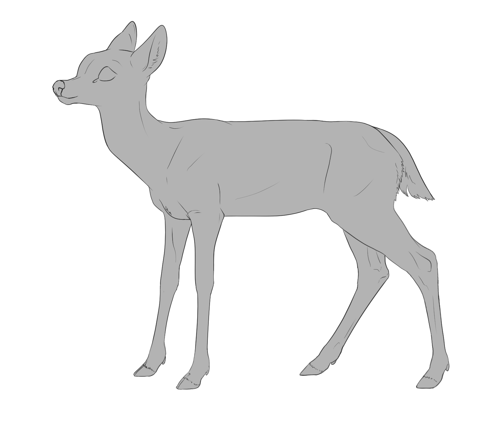 F2U Deer Base by nobletraitor on DeviantArt