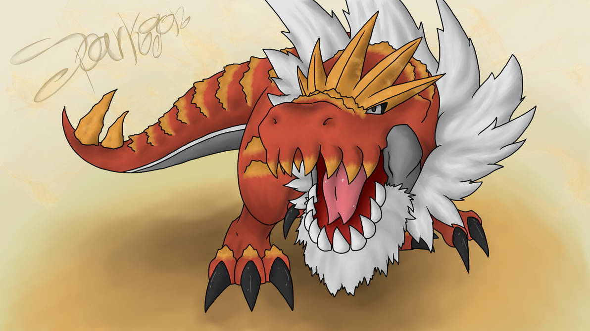 Tyrantrum by Sparkgon on DeviantArt