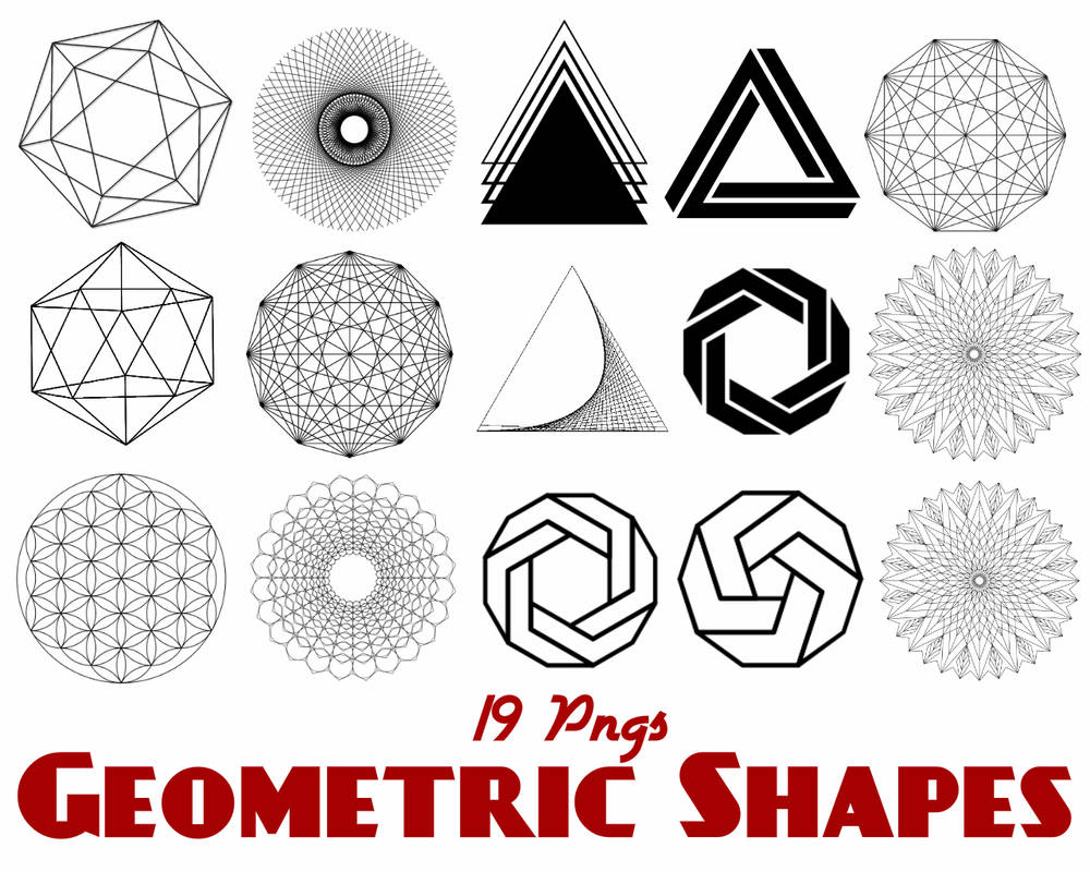 Geometric Shape Pngs by Luhanxtol by Luhanxtol on DeviantArt