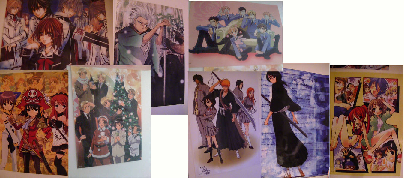 My anime posters by fujiokamomo on DeviantArt
