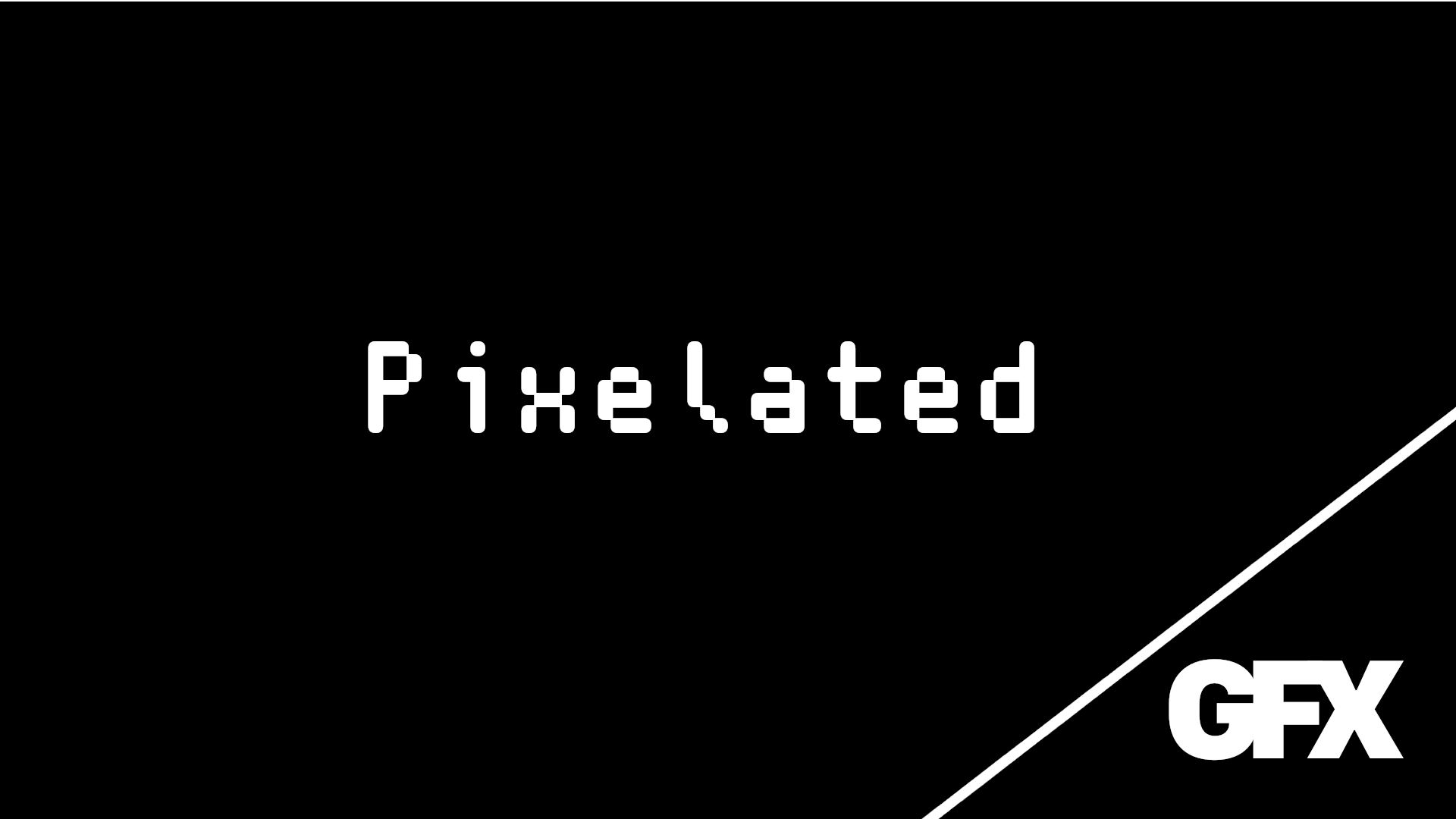 Pixelated Font by GiffexDesign on DeviantArt