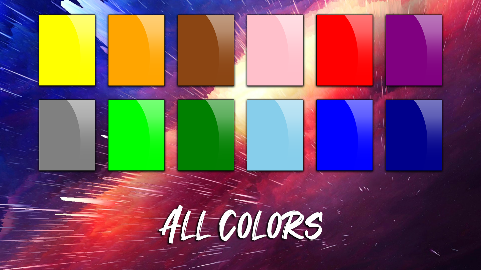 All Colors by DA-GameCovers on DeviantArt