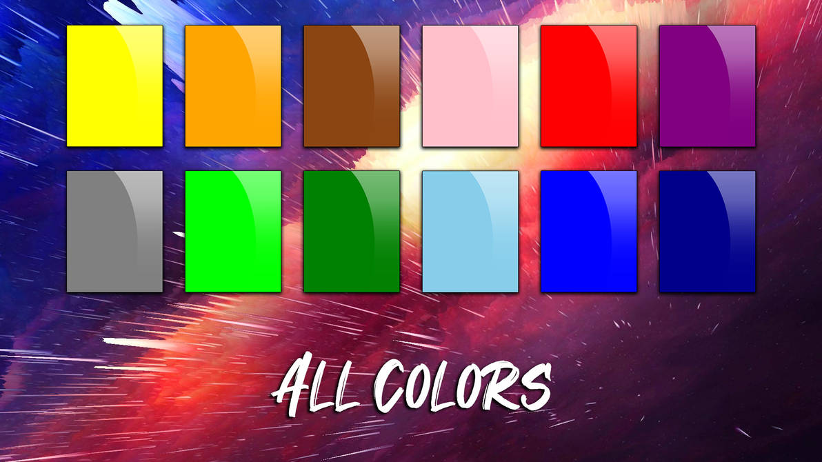 All Colors by DA-GameCovers on DeviantArt