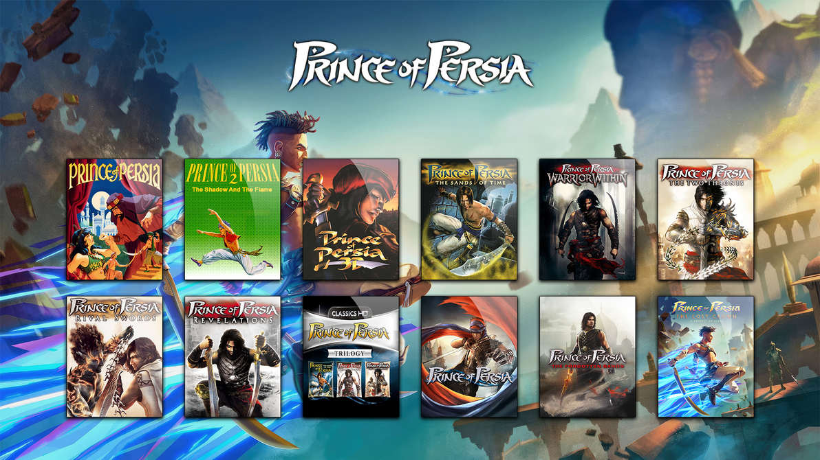Prince of Persia Collection by DA-GameCovers on DeviantArt