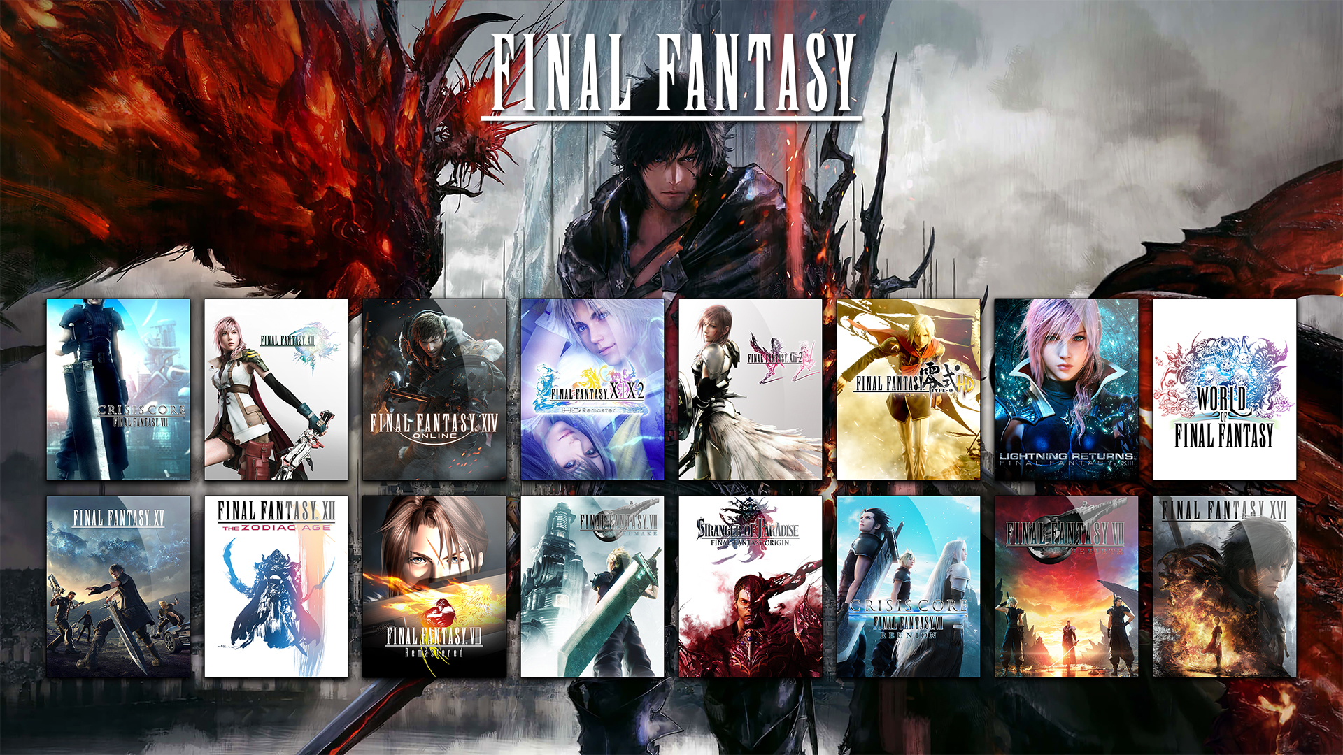 Final Fantasy Collection by DA-GameCovers on DeviantArt
