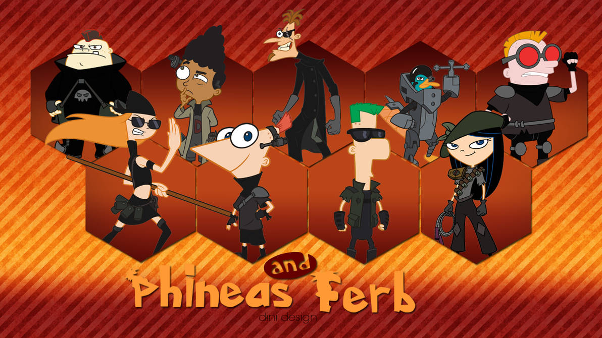 Phineas And Ferb Dini Design by bdgldini on DeviantArt
