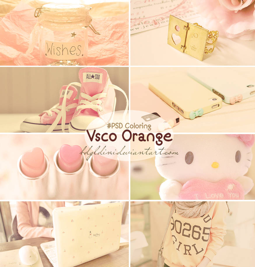 PSD Coloring ' Vsco Orange ' by bdgldini on DeviantArt