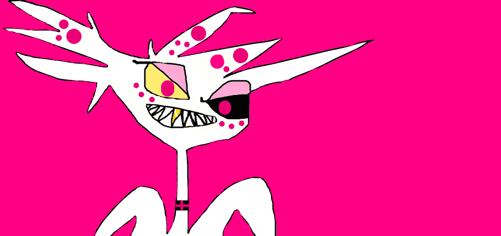 My First art of Angel Dust by pinkiepieschoolpony4 on DeviantArt