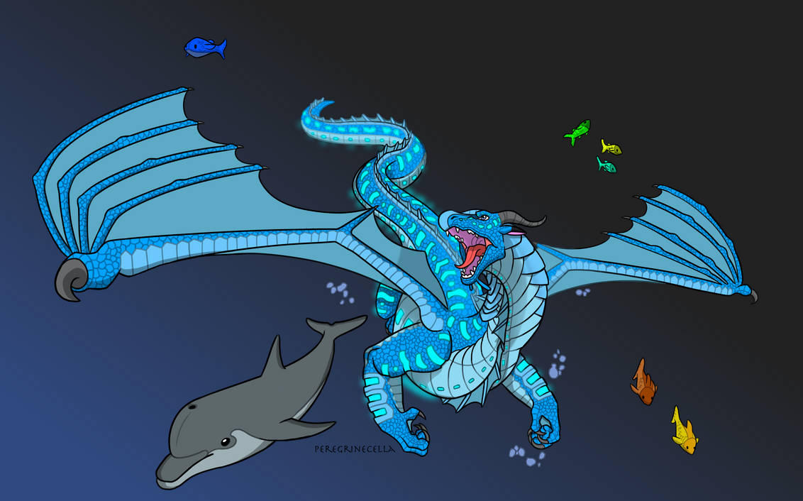 Peregrine's SeaWing Varient 2 (PSD Version) by Skyify on DeviantArt