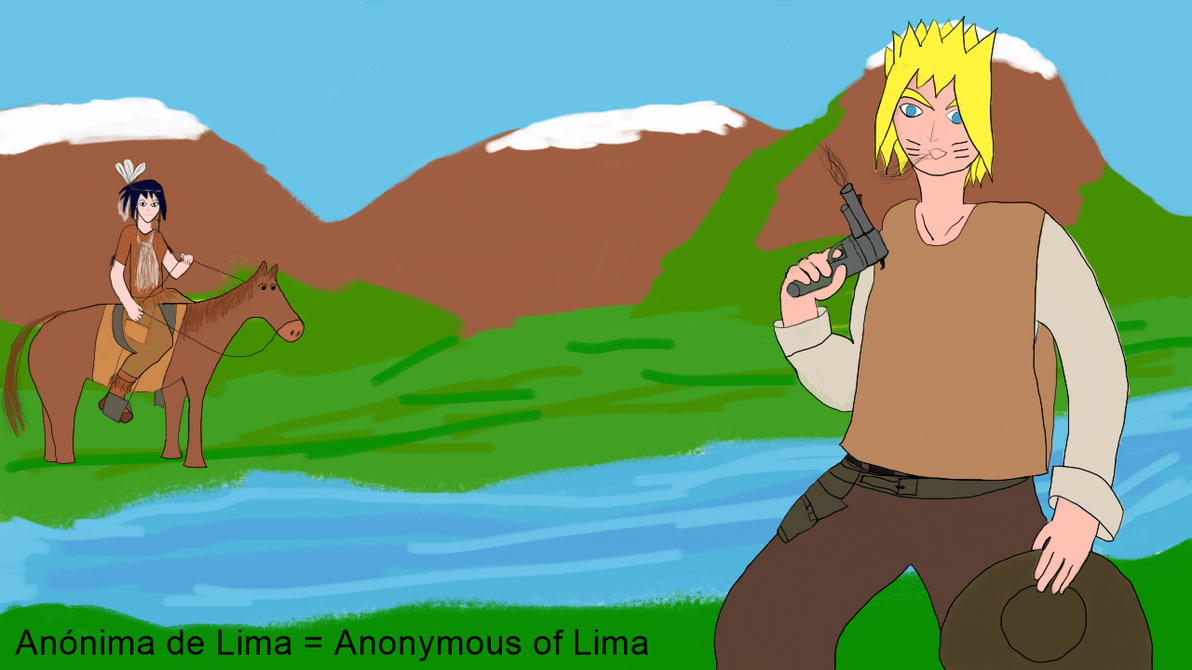 NaruSasu-SasuNaru Cowboy-Indian by Arisu-ArtnFics on DeviantArt