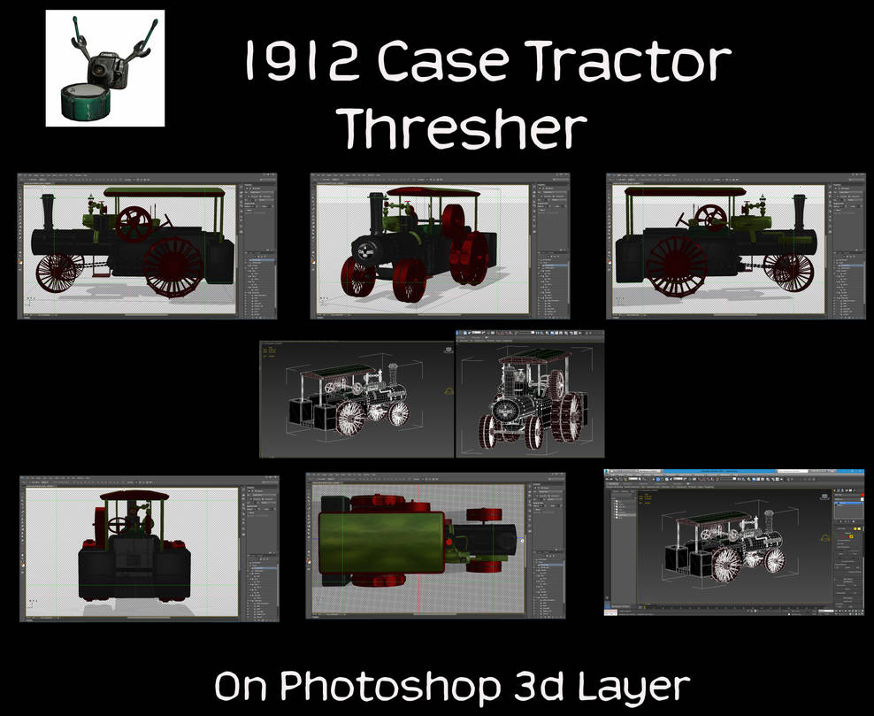 1912 Case Thresher Tractor 3840x2160 by Arthur-Ramsey on DeviantArt