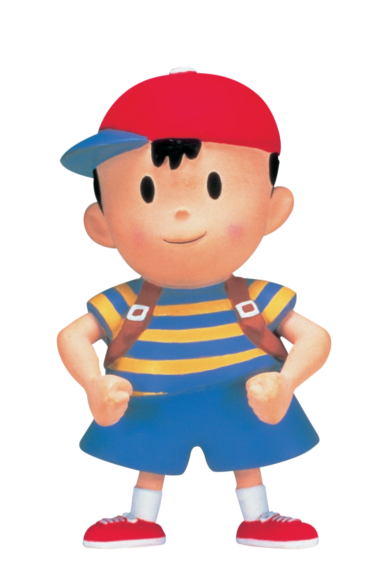 Ness (Earthbound) render by Zach096 on DeviantArt