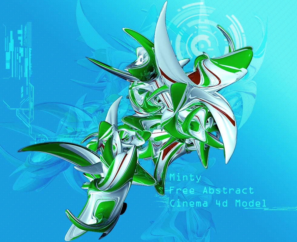 Free Cinema 4d Abstract Model2 by LogitechAdrian on DeviantArt