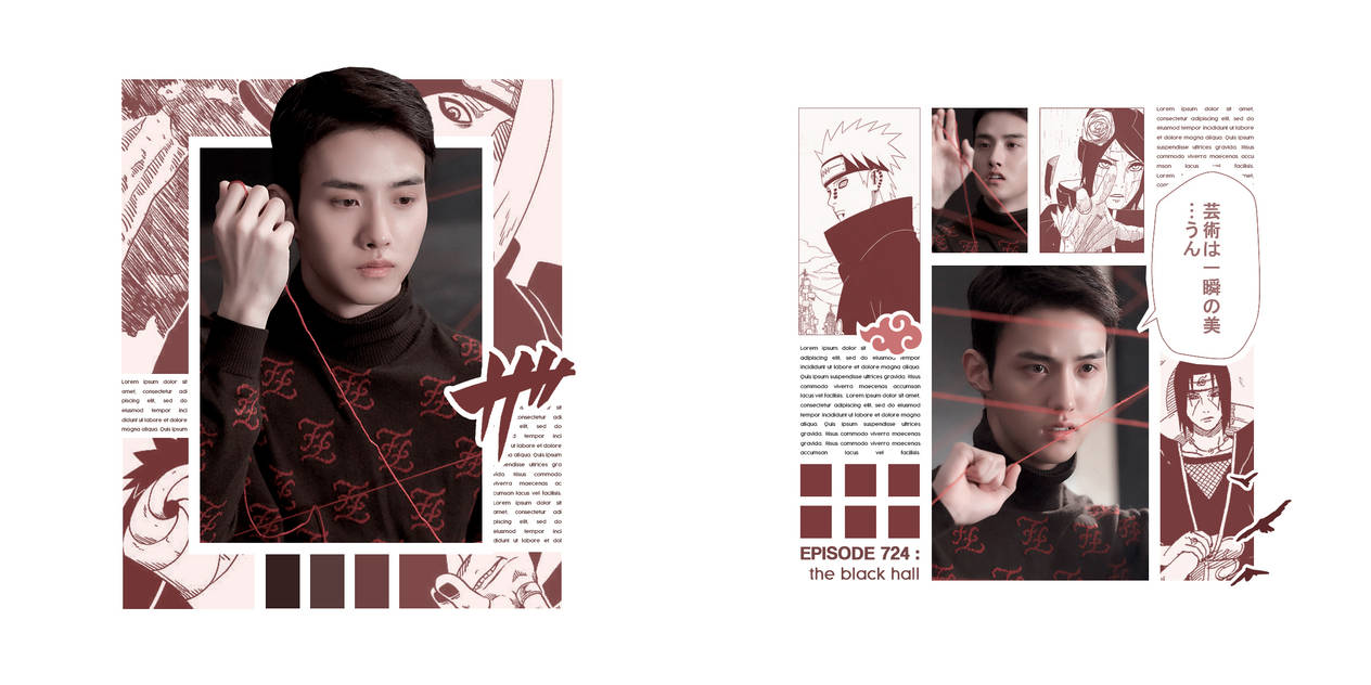 template#20 akatsuki journal by cspaace on DeviantArt