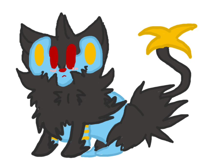 Chibi Luxray by SwimmButt on DeviantArt