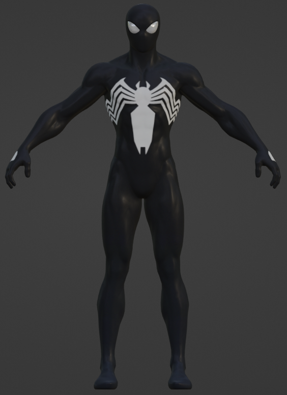 FN Spider-Man Black by Sidgara on DeviantArt