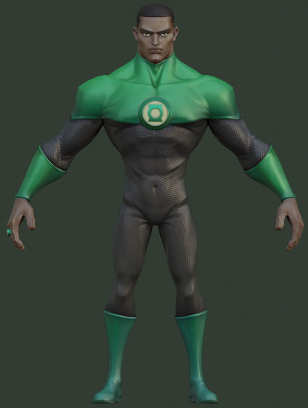 DCWC GL John Stewart by Sidgara on DeviantArt