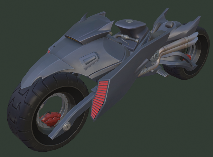 DCWC Batcycle by Sidgara on DeviantArt