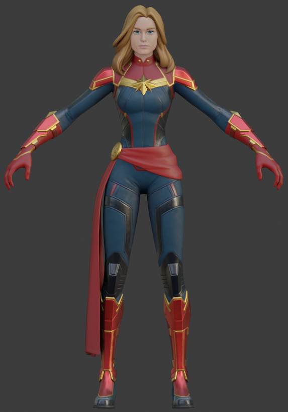 FN Captain Marvel Custom by Sidgara on DeviantArt
