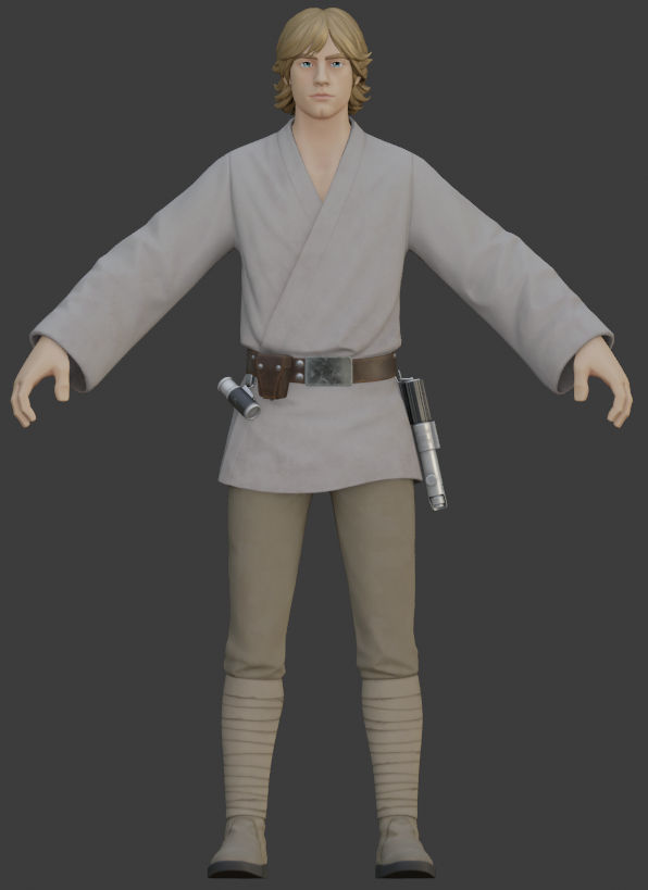 FN Luke Skywalker by Sidgara on DeviantArt