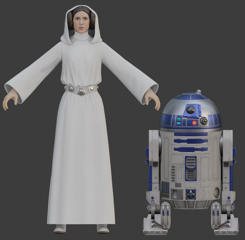FN Princess Leia R2 by Sidgara on DeviantArt