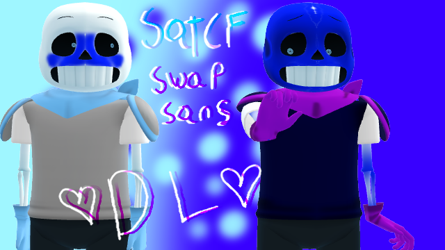 MMD SATCF Swap Sans Model DL by lovie5678 on DeviantArt