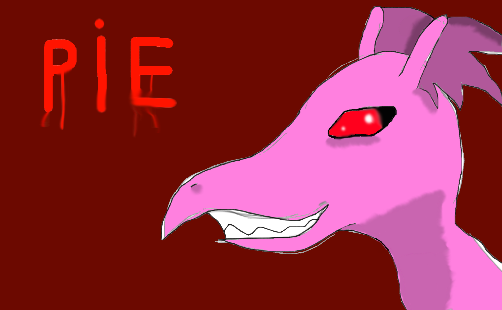 Evil Pie (speedpaint) by BugsBunnyFanNo1 on DeviantArt
