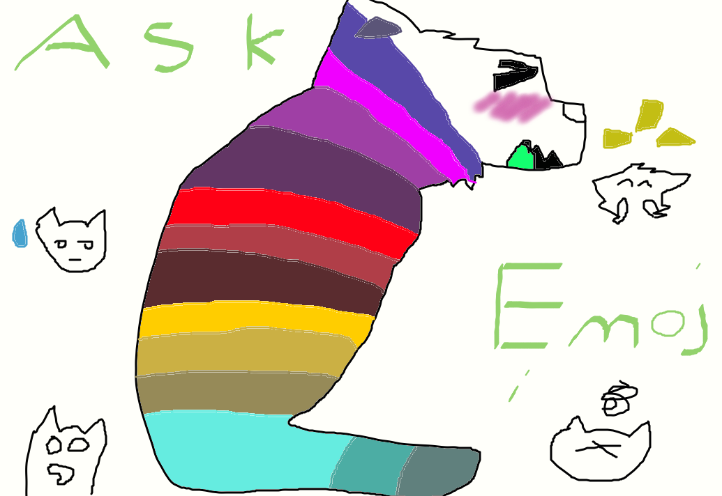 Ask Emoji by GeekyRockCandy on DeviantArt