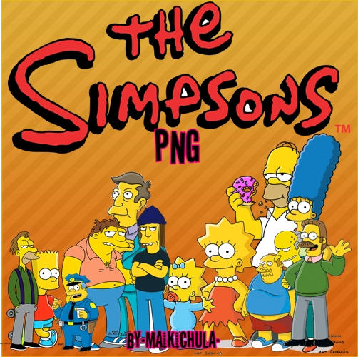 Los Simpson PNG by maikichula on DeviantArt