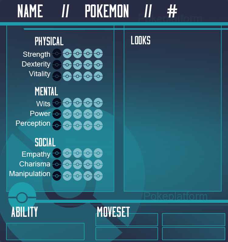 PP RPG Sheet by Cassaa on DeviantArt