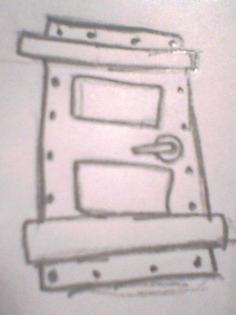 Metal Door. by cosmosgrl19 on DeviantArt