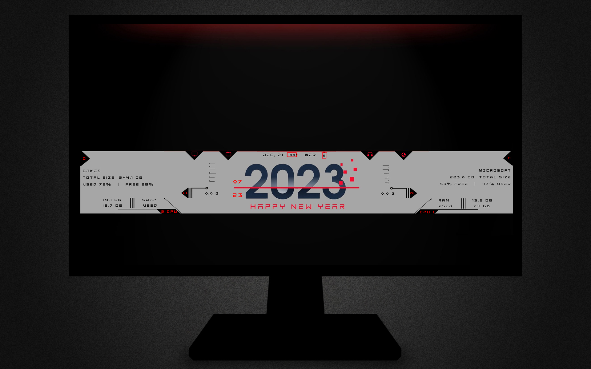 :: HAPPY NEW YEAR 2023 :: by DarkEagle2011 on DeviantArt