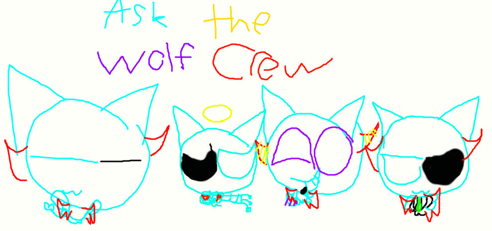Ask the wolf crew by Jaydenwolf07 on DeviantArt