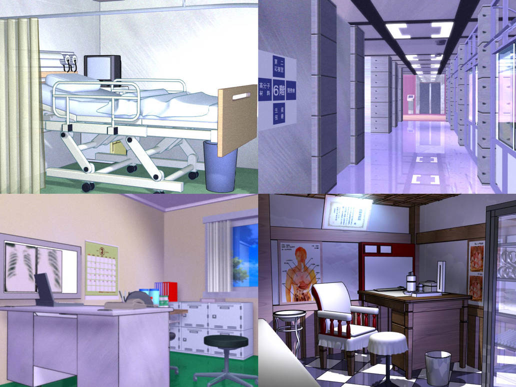 Various Hospital Rooms by Vixeria on DeviantArt