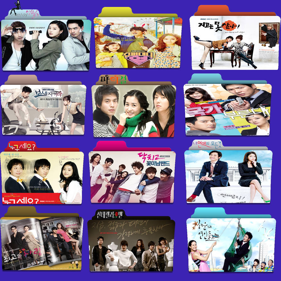 Korean Drama Folder Icons Pack by Tachibanaetsuko on DeviantArt
