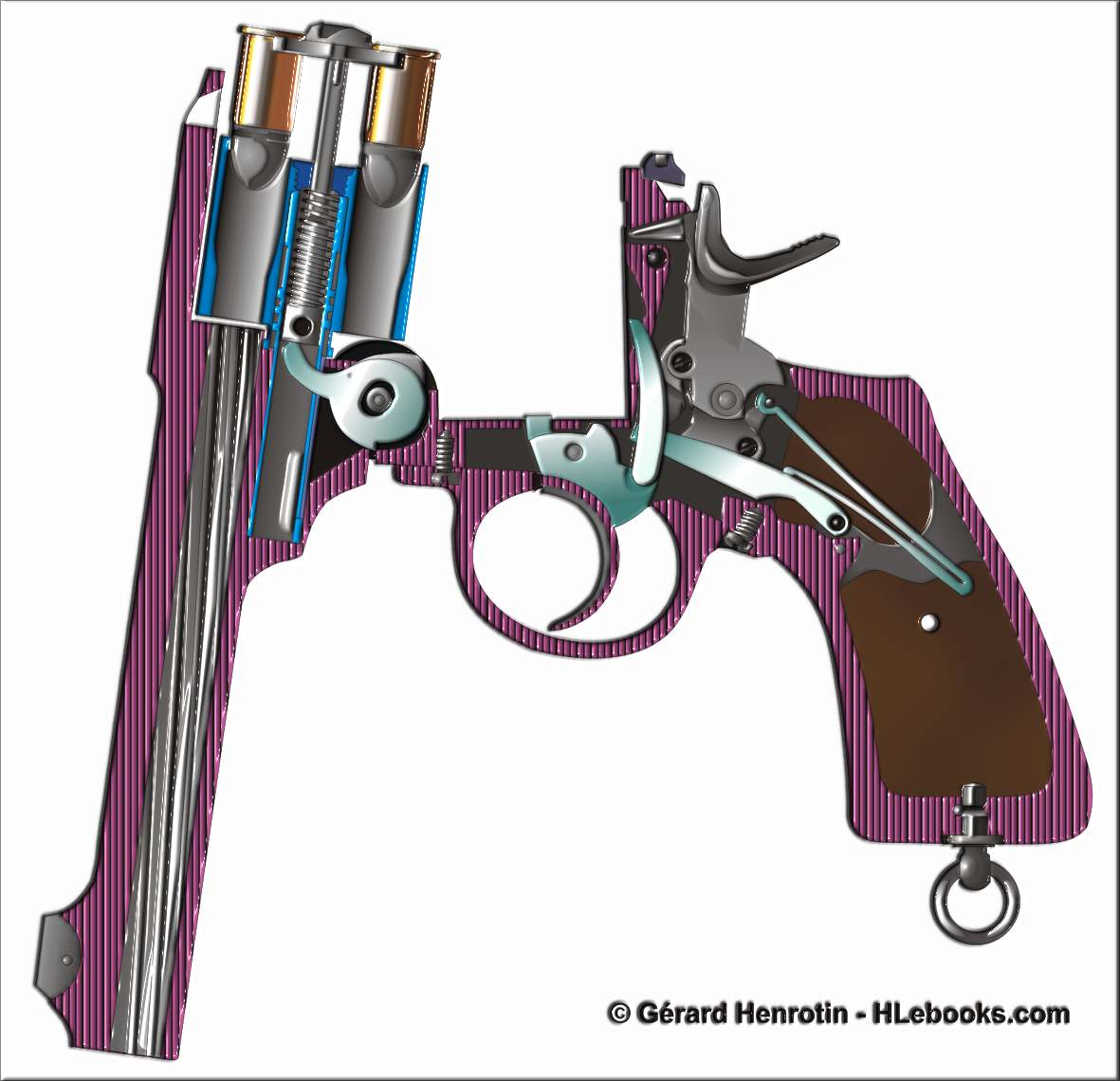 Webley revolver in .455 caliber - HLebooks.com by cungya on DeviantArt