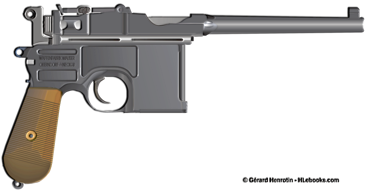 Mauser C96 pistol - HLebooks.com by cungya on DeviantArt