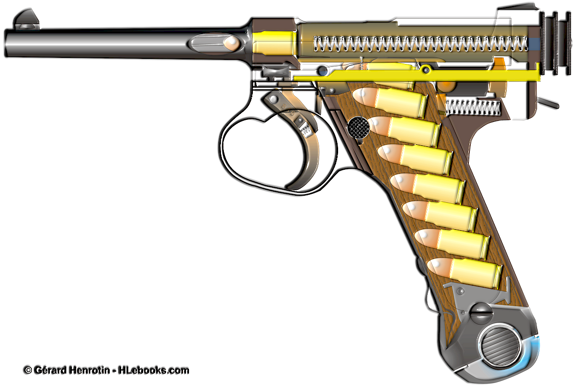 Nambu Type 14 pistol - HLebooks.com by cungya on DeviantArt