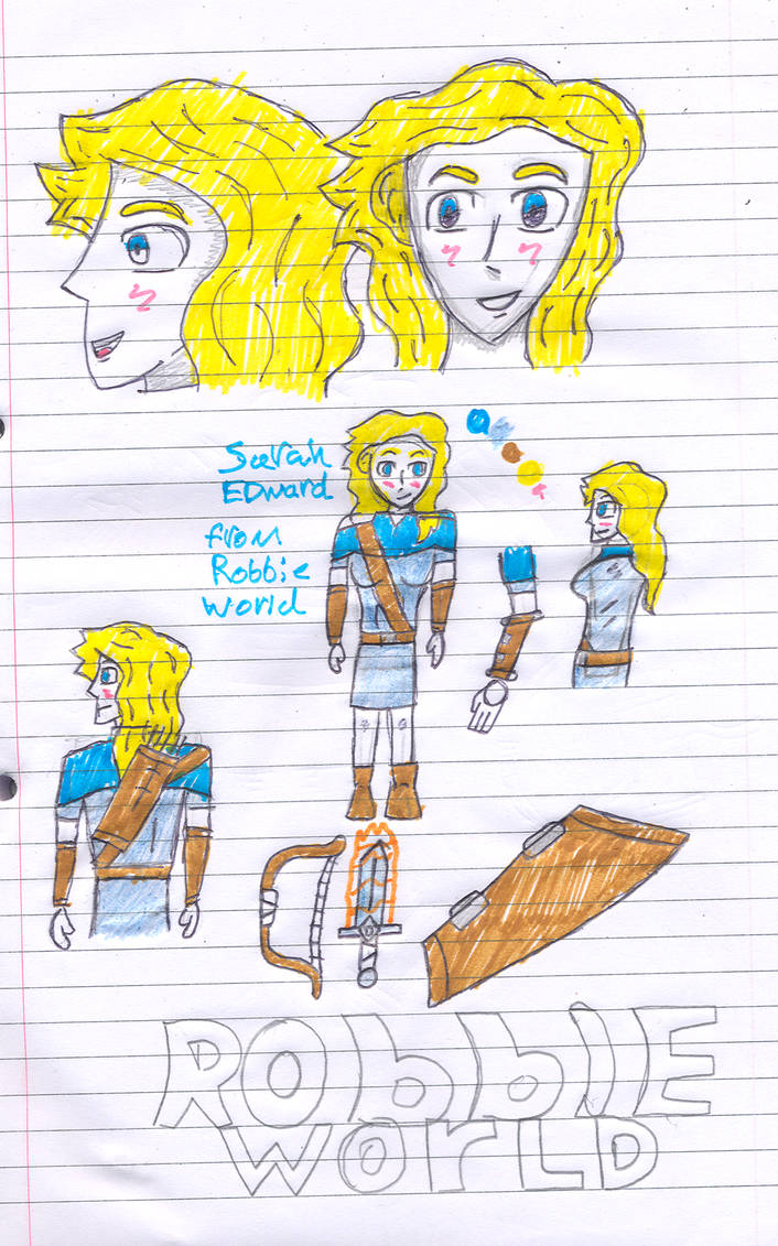 RW Sarah Character Design by Captain-Forsyth on DeviantArt