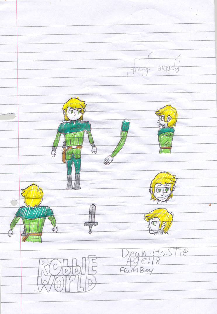 Rw Character design dean by Captain-Forsyth on DeviantArt