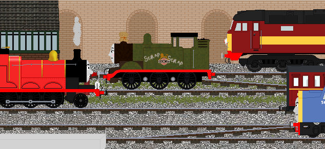 TAF S1 E2: James and the tank engine. by Captain-Forsyth on DeviantArt