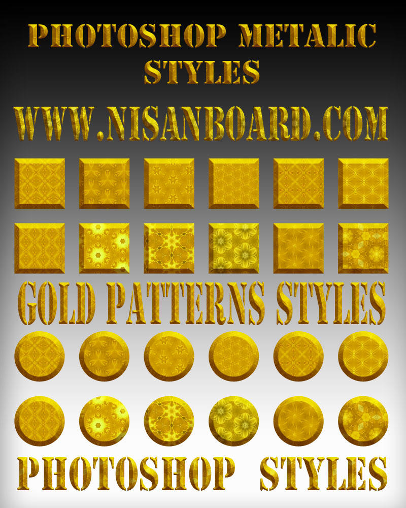 Gold Patterns Stiller by nisanboard on DeviantArt