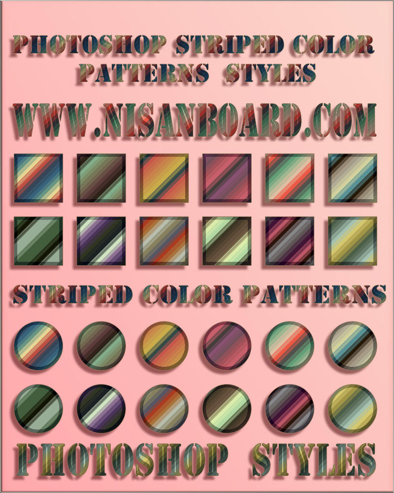 Striped Color Patterns by nisanboard on DeviantArt