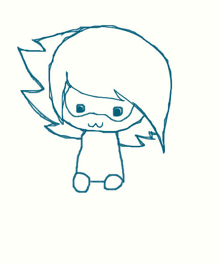Muro drawing - sack girl by NatsukiNekoChan on DeviantArt